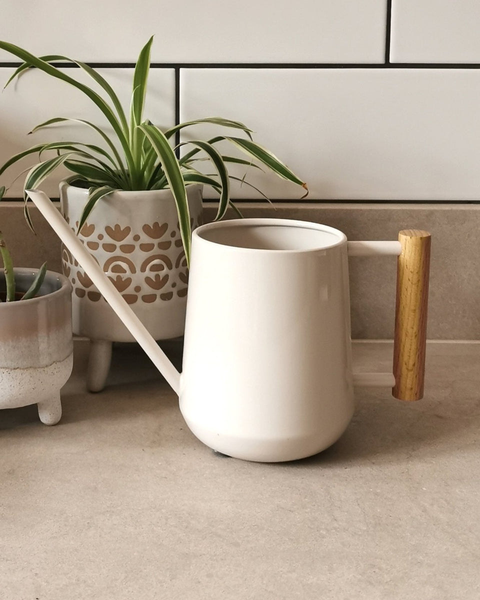 Cream Indoor Watering Can | Albert & Moo